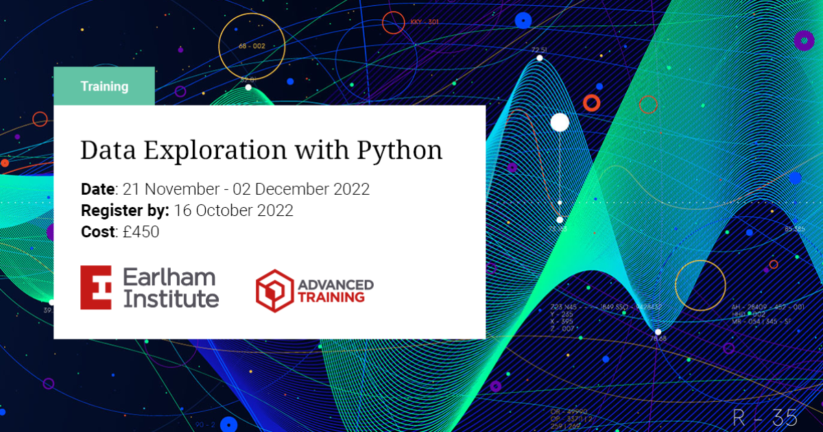 Data exploration with Python 2022 | Earlham Institute Data exploration with Python 2022 | Earlham Institute