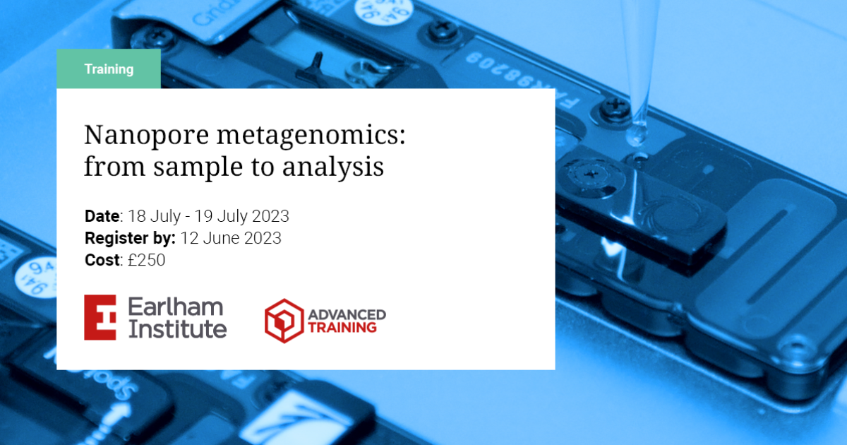 Nanopore metagenomics 2023: from sample to analysis | Earlham Institute