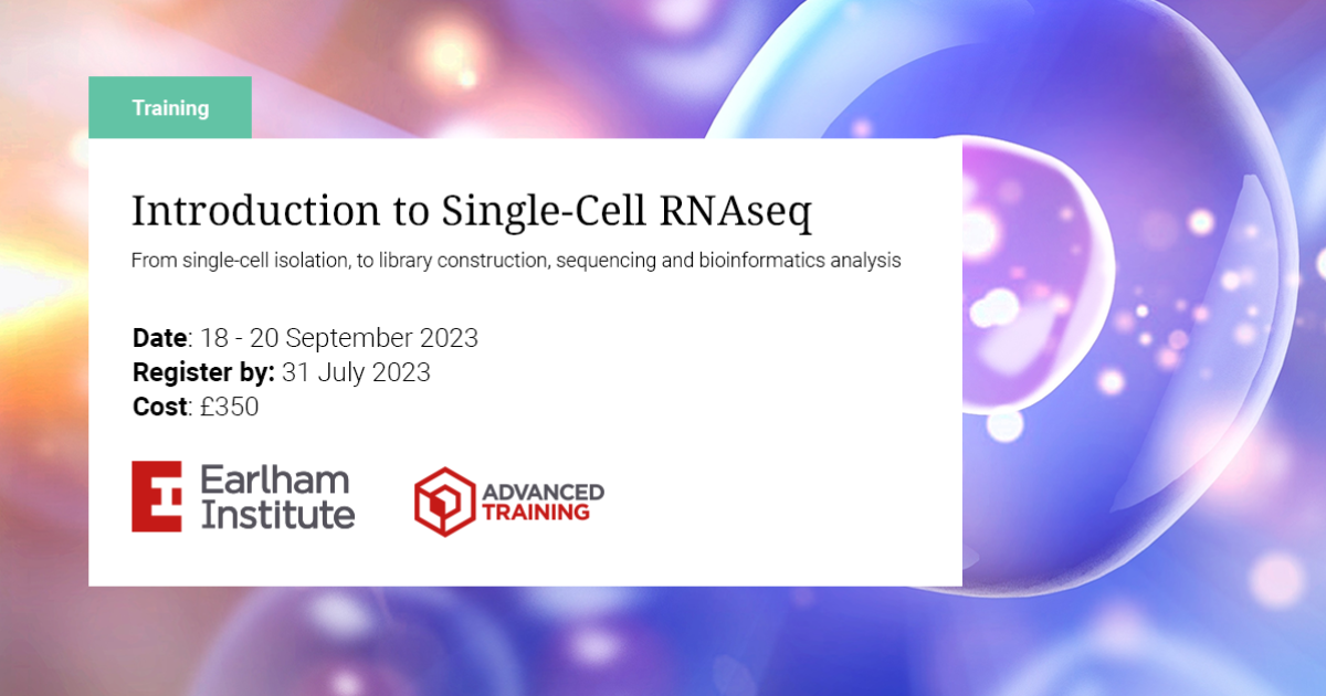 Introduction To Single Cell Rnaseq Earlham Institute