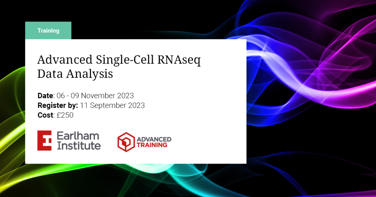 Advanced Single Cell Rnaseq Data Analysis 2023 Earlham Institute