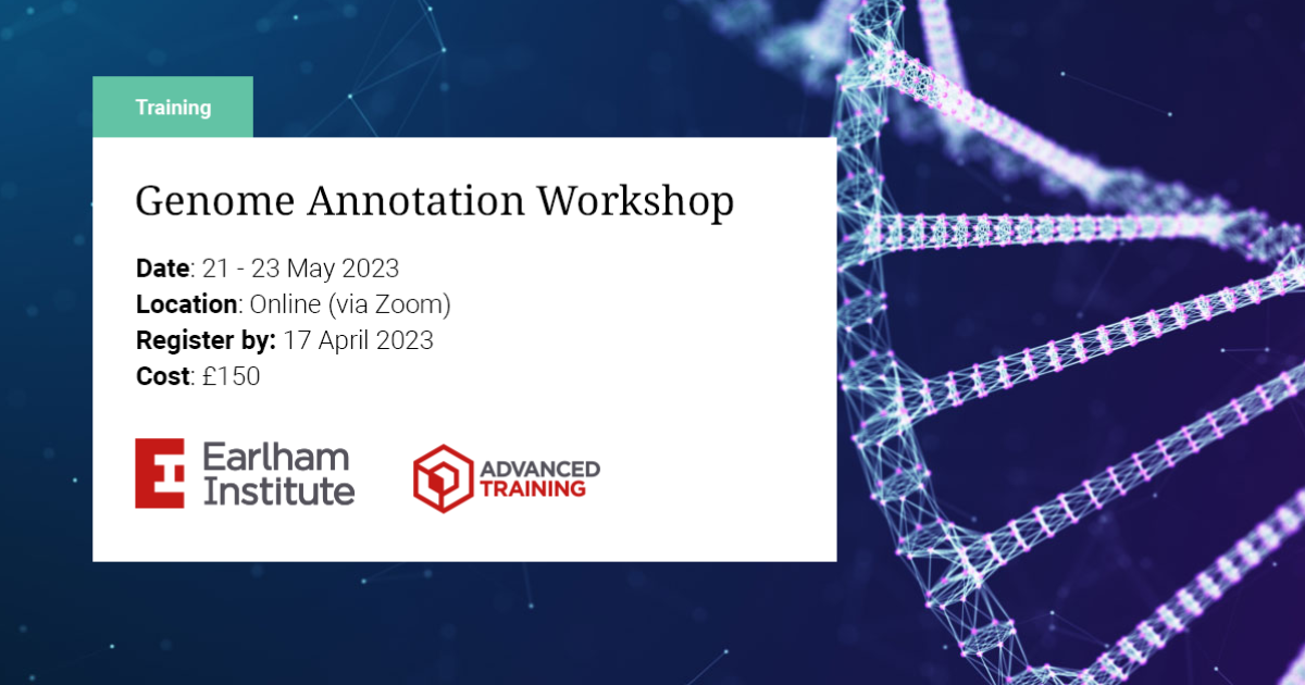 Genome Annotation Workshop 2024 | Earlham Institute